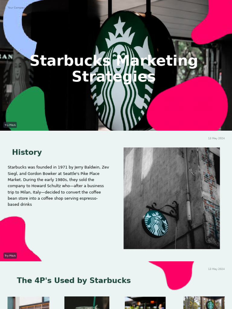 Starbucks Marketing Strategies Overview | PDF | Starbucks | Business ...