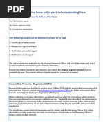 Postal Vote Application Form 2023 | PDF