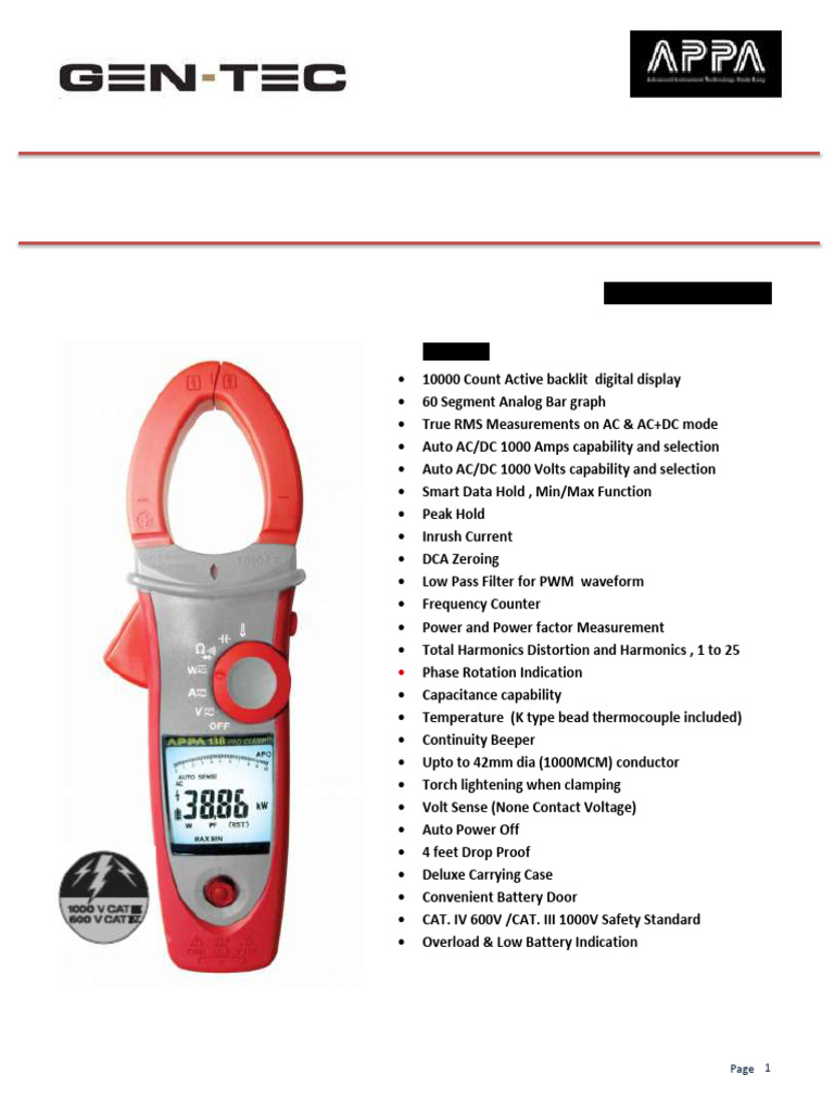 Appa 138 | PDF | Electrical Engineering | Manufactured Goods