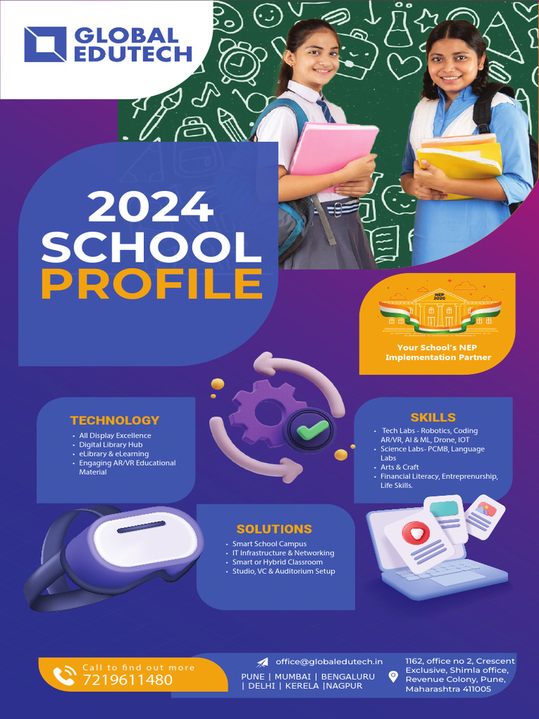 School Profile Final 2024 | PDF | Augmented Reality | Educational ...