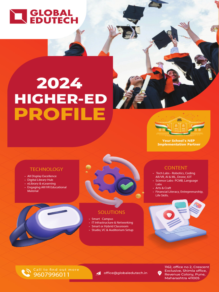 Higher ED Profile Final 2024 | PDF | Educational Technology | Mobile App