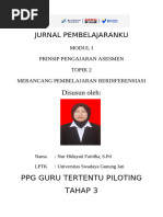 Merancang Pembelajaran Berdiferensisasi Modul 1 | PDF