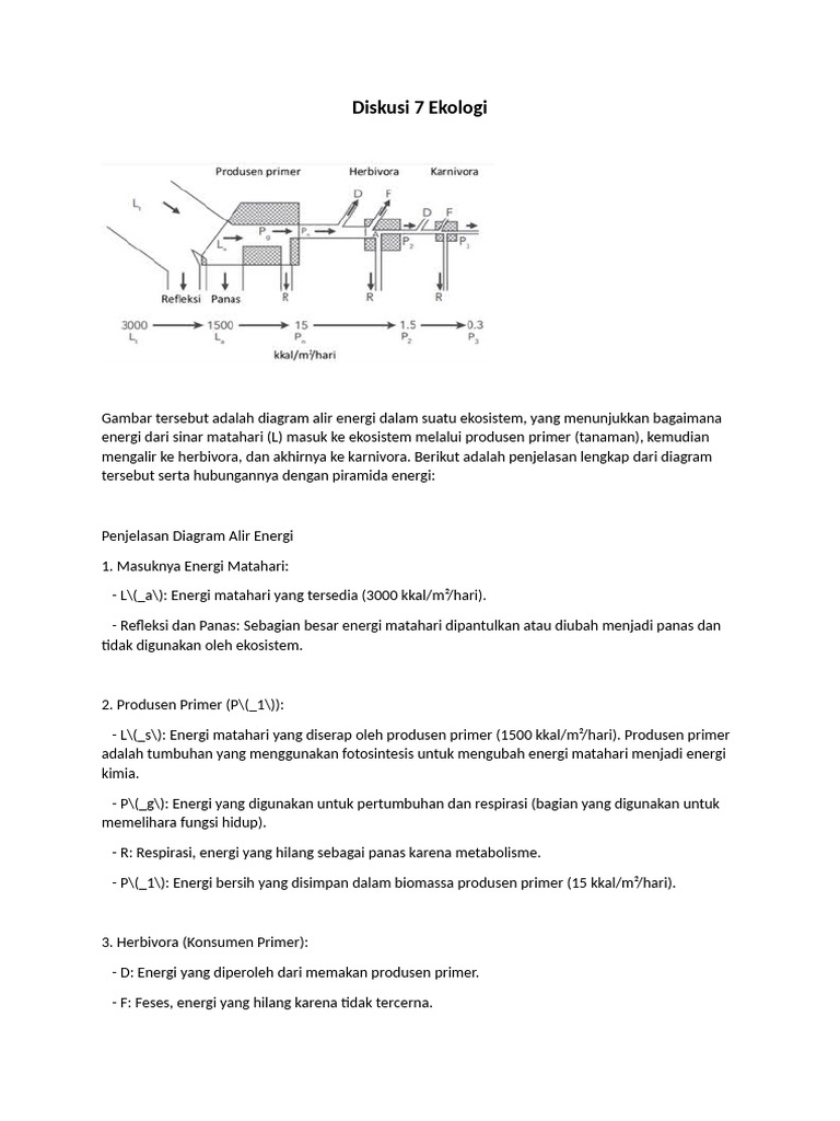 Diskusi 7 Ekologi | PDF