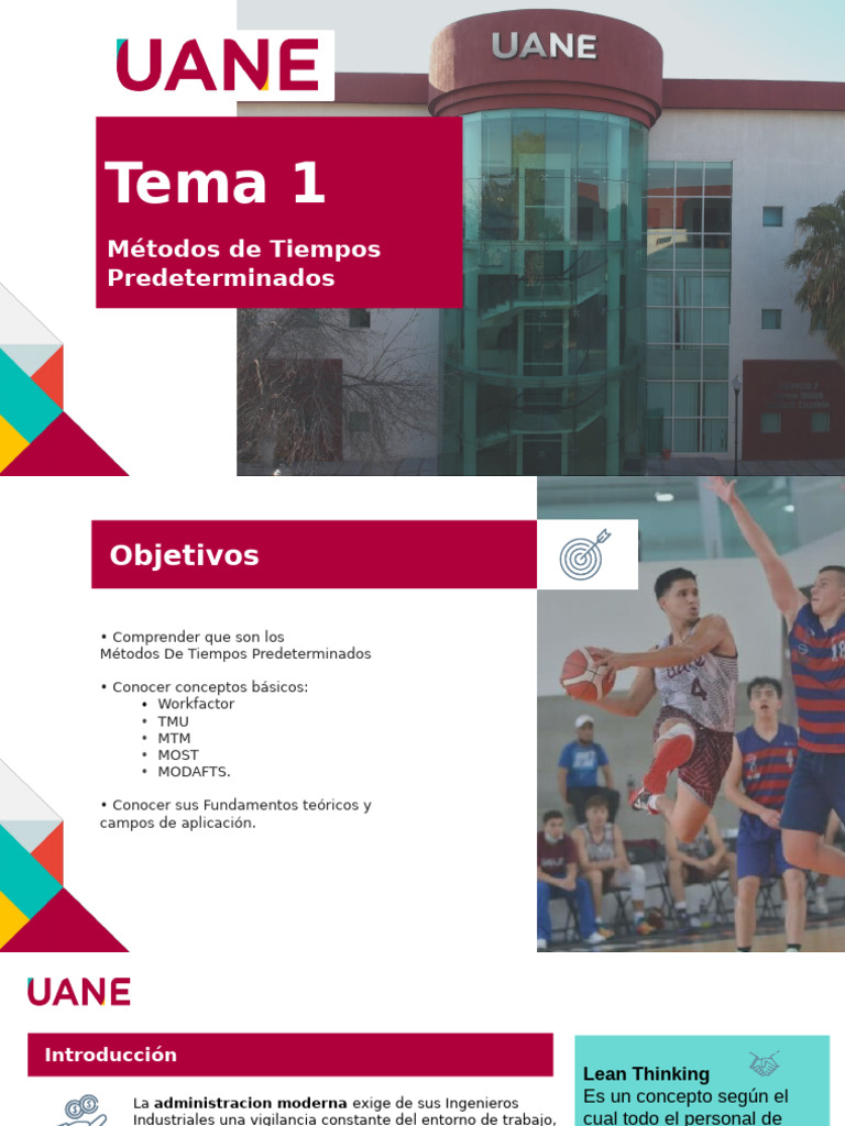 Ing.Metodos 2_Tema 1 | PDF | Lean Manufacturing | Producción y fabricación