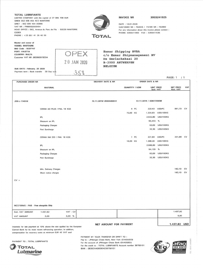 Opex 358 - 2020 | PDF