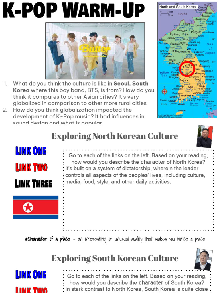 Exploring The Cultures of The Koreas | PDF | South Korea | World Politics
