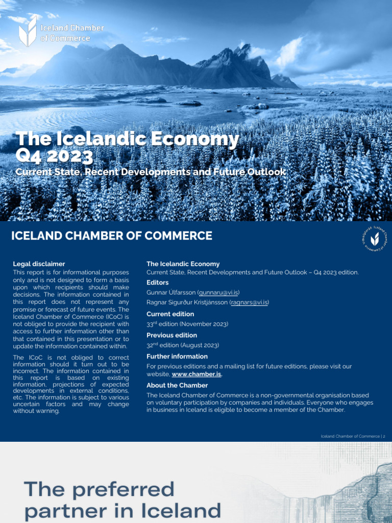 The Icelandic Economy Q4 2023: Current State, Recent Developments and ...