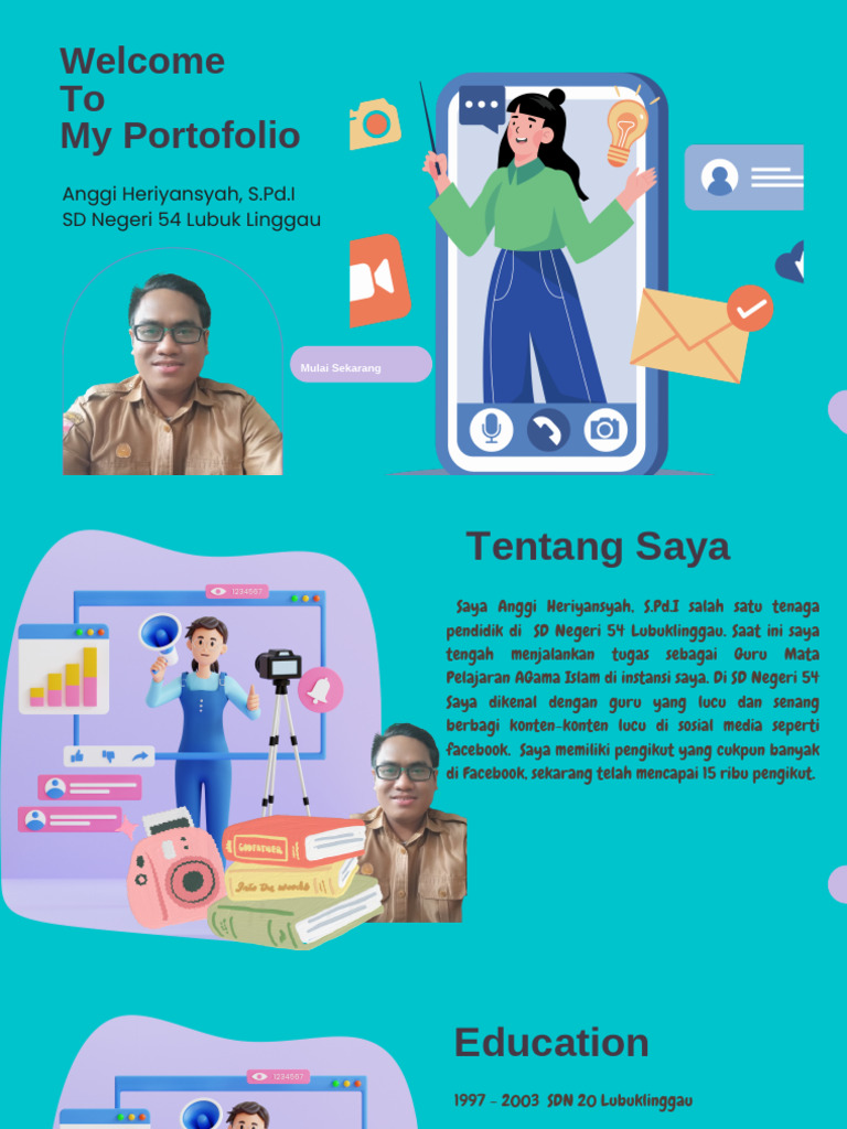 Portofolio Anggi Heriyansyah | PDF | Karier & Perkembangan