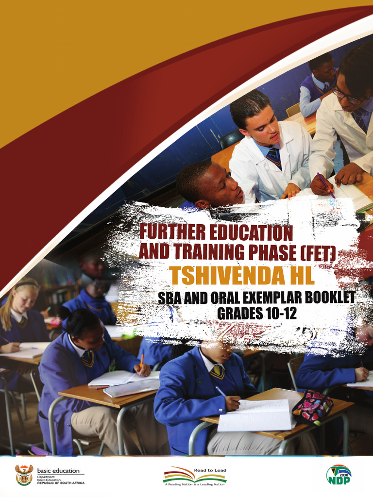 Tshivenda Grade 10 SBA Exemplar Guide | PDF | Learning | Teachers