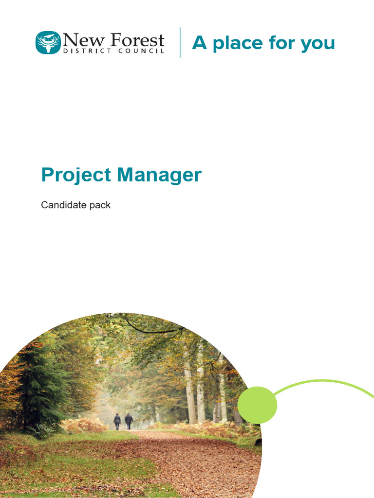 Project Manager - Candidate Pack | PDF | Pension | Defined Benefit ...