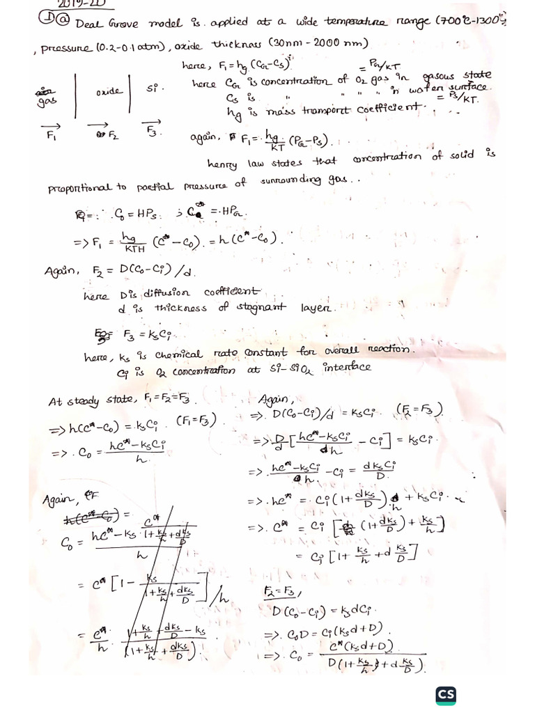 Deal-and-Grove-Model | PDF