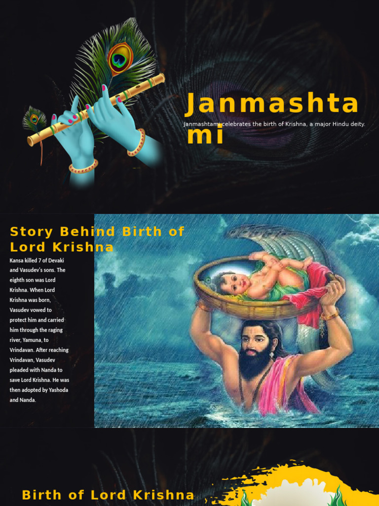 SlideEgg_300393-Janmashtami | PDF | Krishna | Hinduism