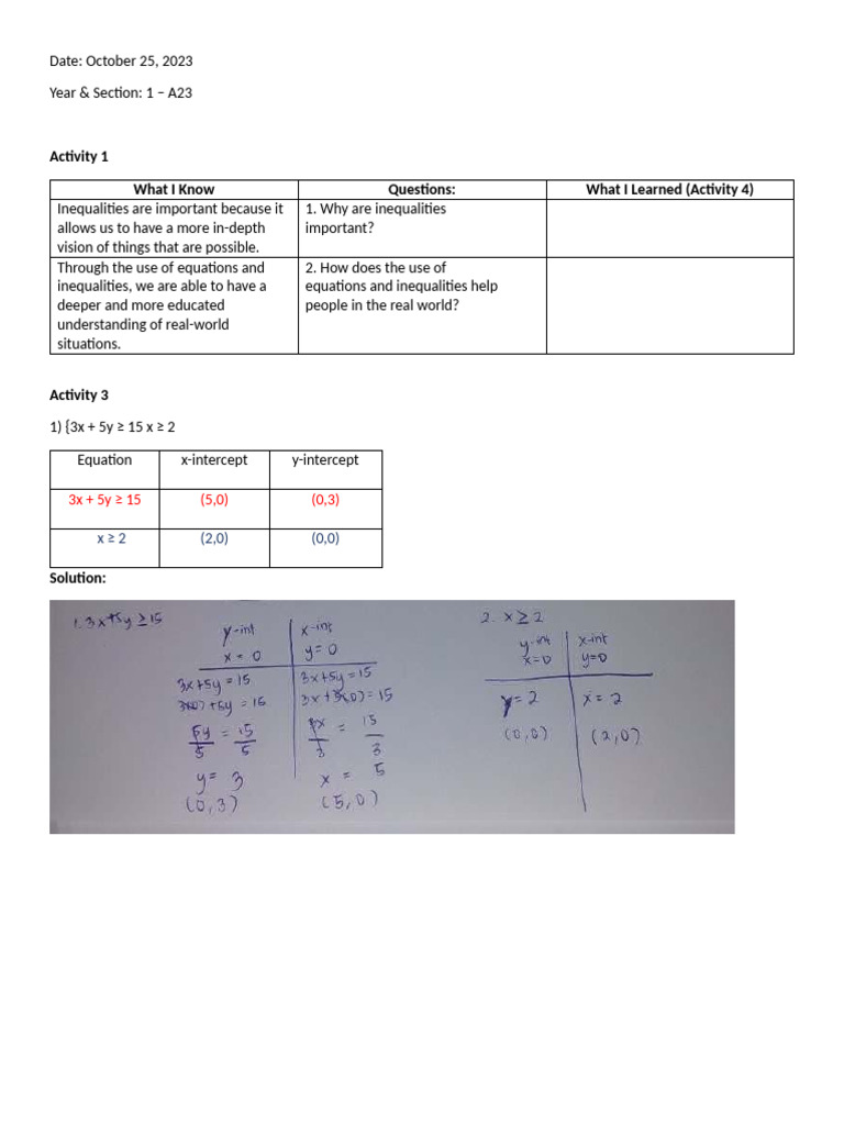 BSN A23 MAT SAS 20 | PDF | Mathematics