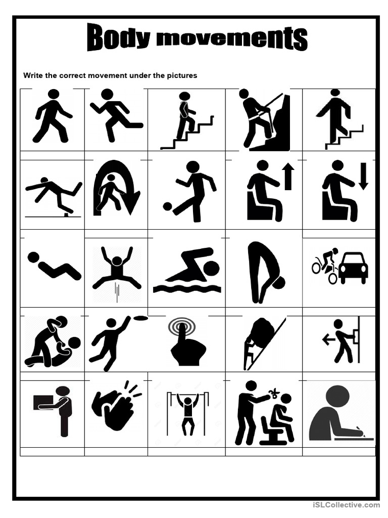 Action Verbs Movement Guide | PDF | Social Science