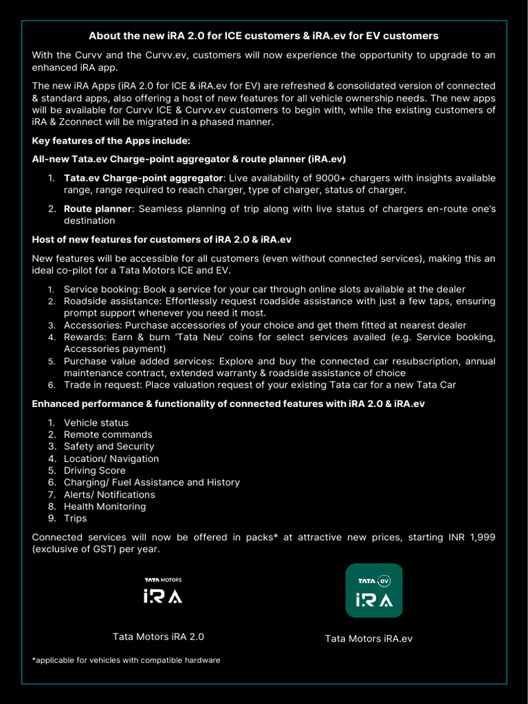 Note On iRA 2.0 and iRA - Ev | PDF