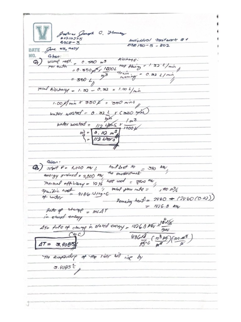 Individual Seatwork # 1 - LLAMAS | PDF