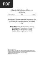 Analysis of A Secondary Autothermal Reformer Using A Thermodynamic POX ...