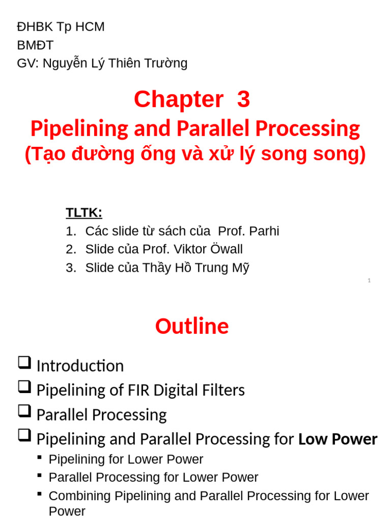 DSP-FPGA - Ch03 - Pipelining and Parallel Processing - HK202 | PDF | Logic Gate | Digital ...