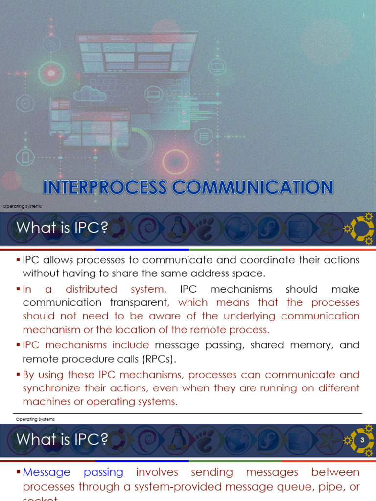 Week 5 Interprocess Communication | PDF | Process (Computing) | Message ...