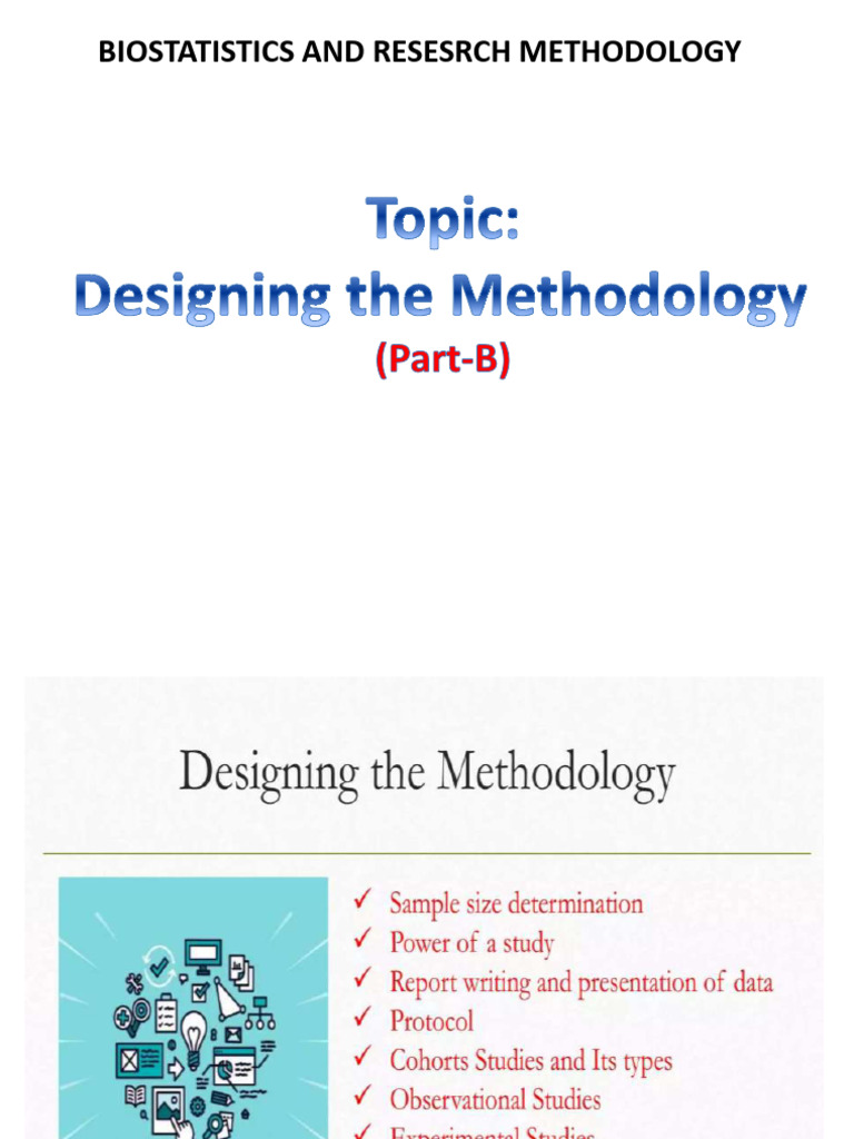 Designing The methodology-Part-B | PDF | Self-Improvement | Science ...