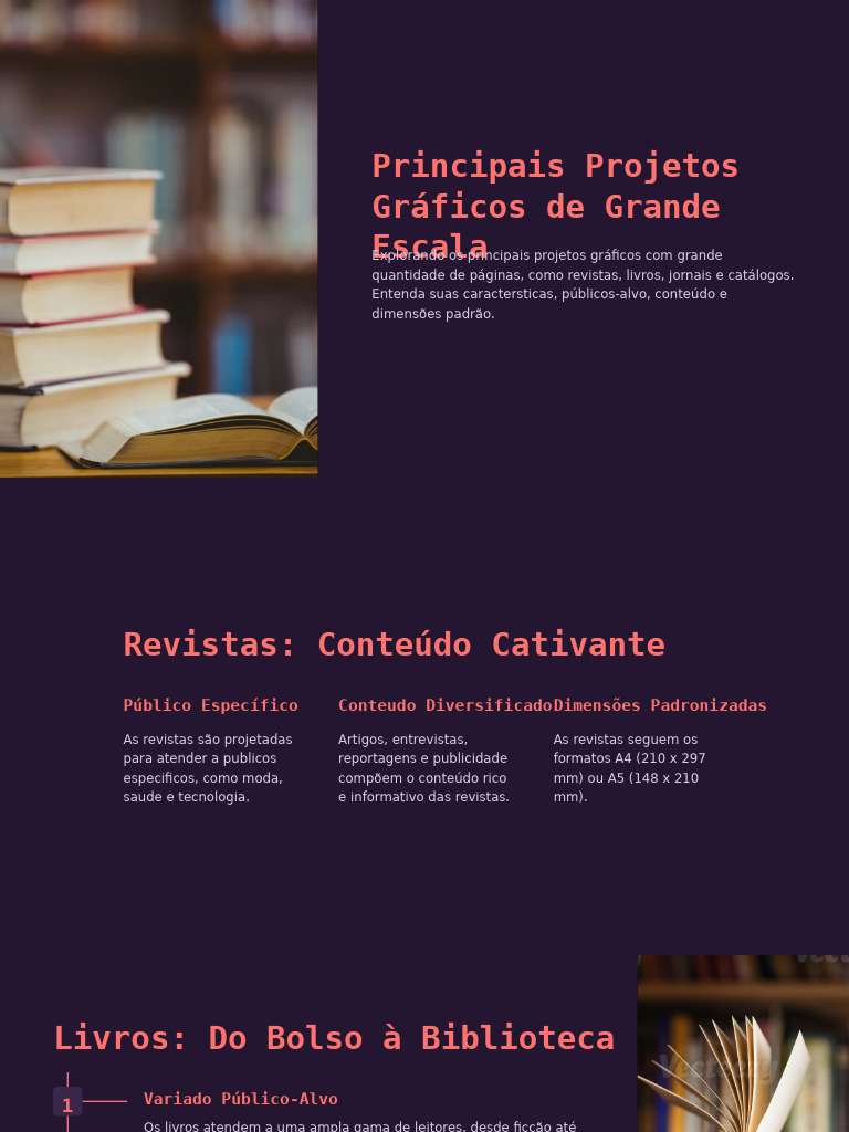 Principais Projetos Graficos de Grande Escala Yeeeahh ( | PDF ...