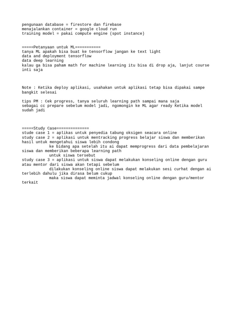Pengunaan Database Firestore | PDF | Komputer