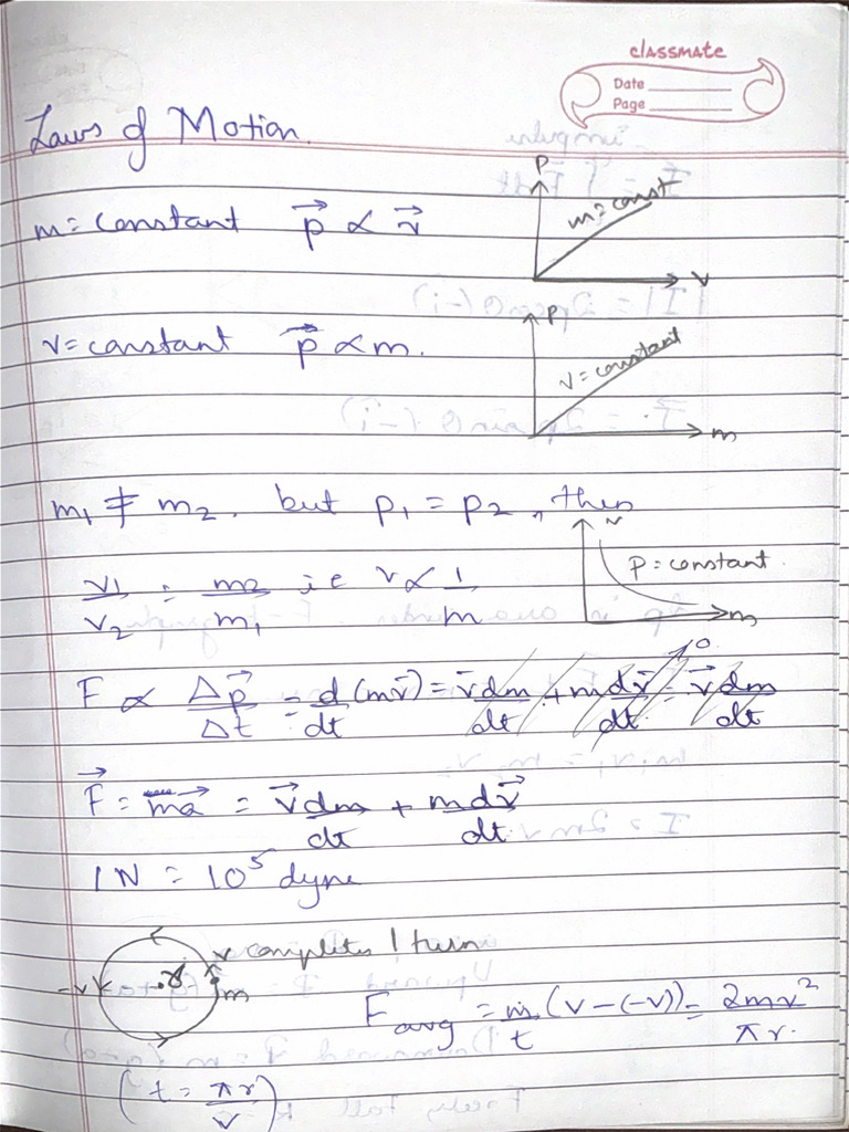 Laws of motion | PDF