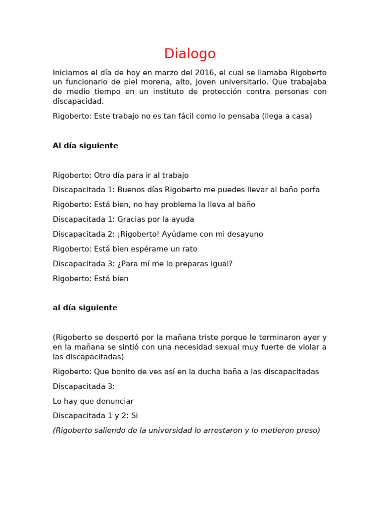 Dialogo | PDF | Ciencias sociales