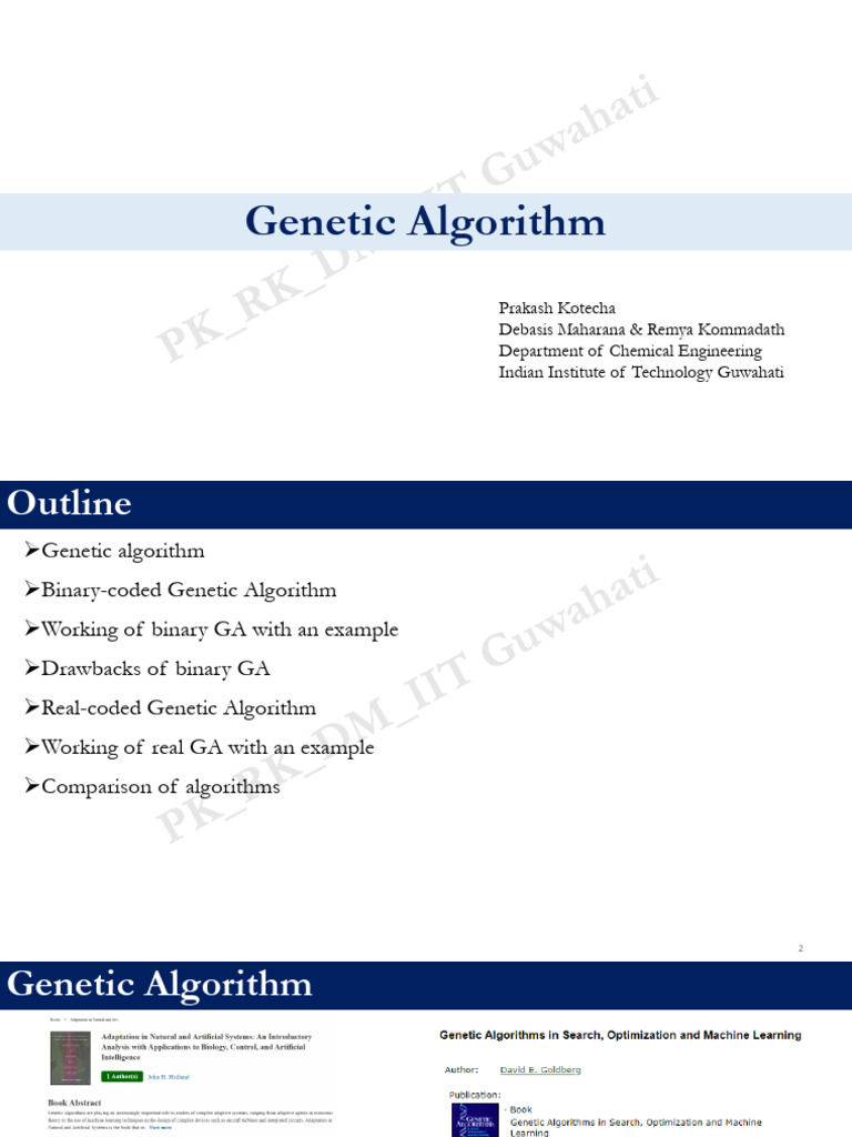 Genetic Algorithm | PDF | Genetic Algorithm | Natural Selection