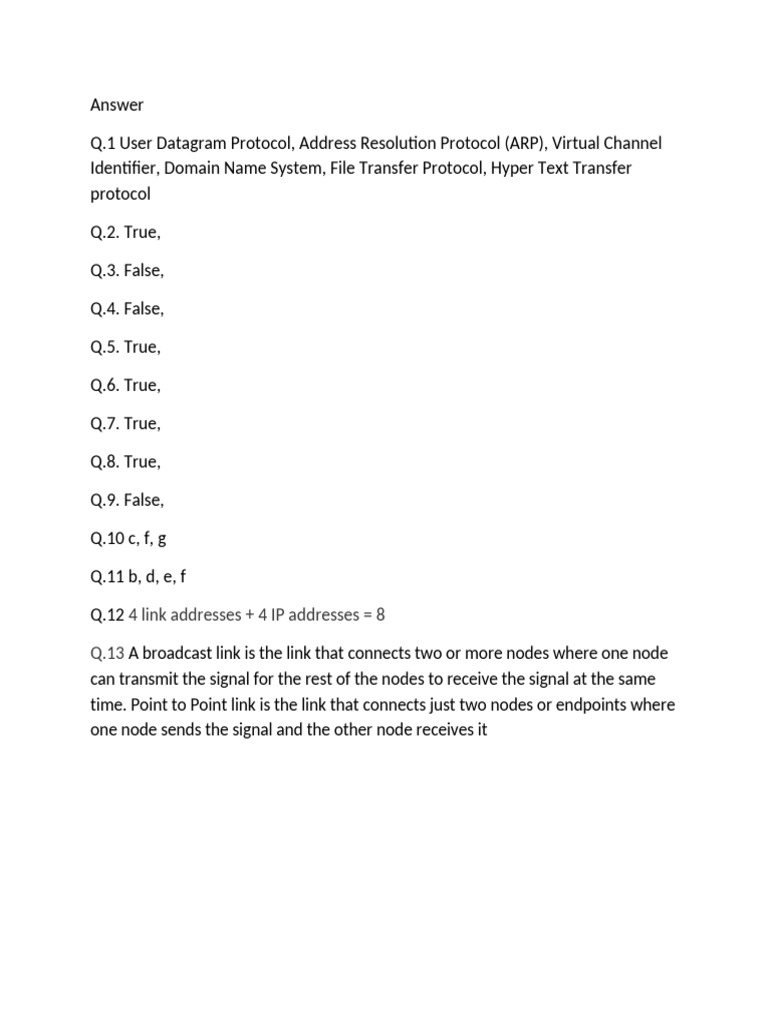 108-Midterm Exam Solution | PDF | Internet Protocols | Computer Networking