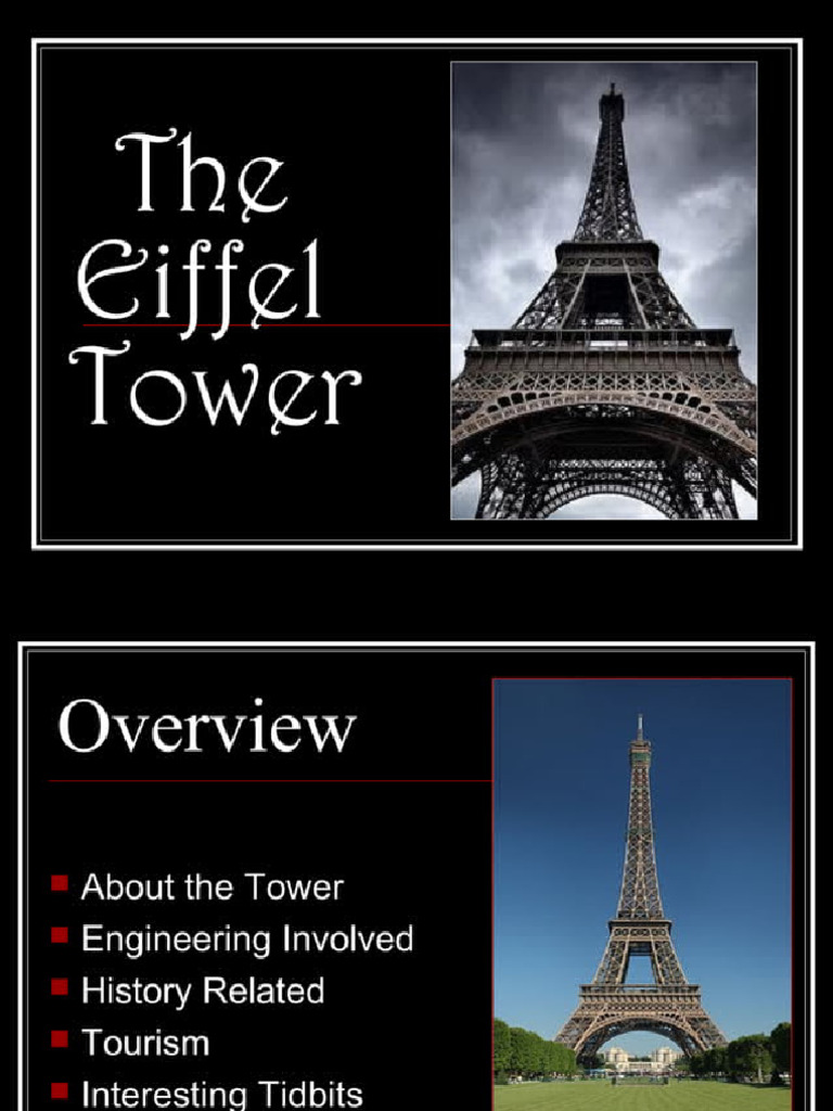 The Eiffel Tower 1 25946540 | PDF