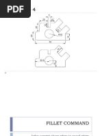 AutoCAD Fillet Command Guide | PDF | Tangent | Geometry
