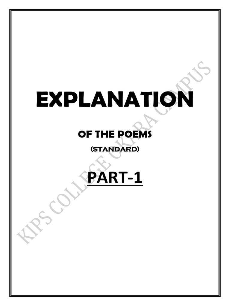Explanation For Mediocre Students | PDF | Love | God