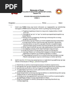G4 Q2 Worksheet - GMRC | PDF
