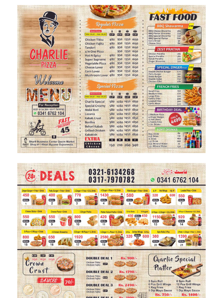Charlie Pizza - 5 PDF | PDF