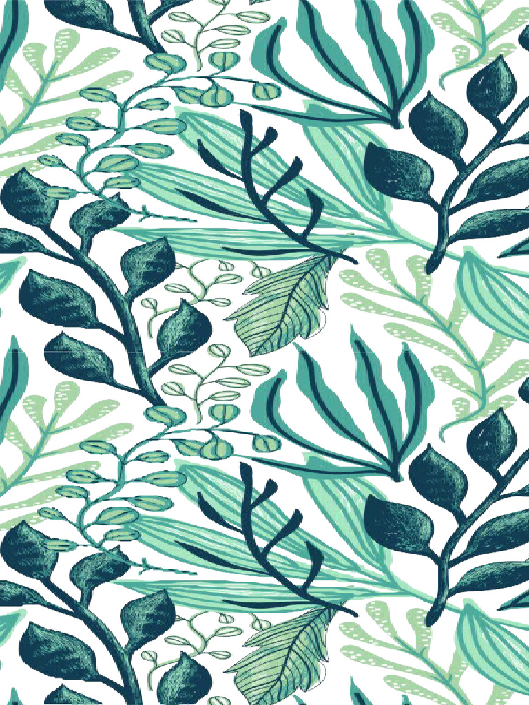 Green Natural Cute Cool Bookmark Template | PDF