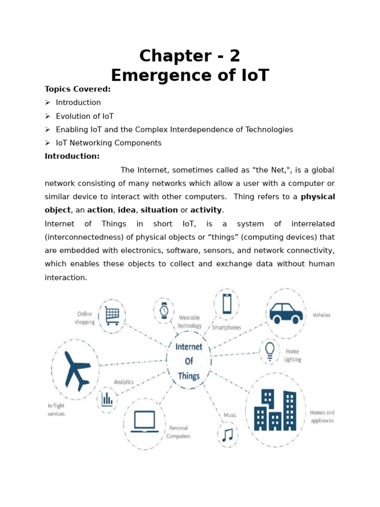 Chapter-2 IoT Final | PDF | Internet Of Things | Computer Network