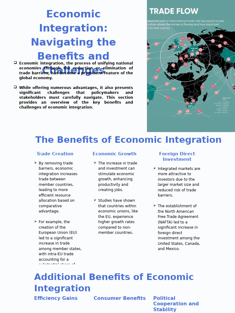 Economic Integration: Pros & Cons | PDF | Economic Integration | North American Free Trade Agreement