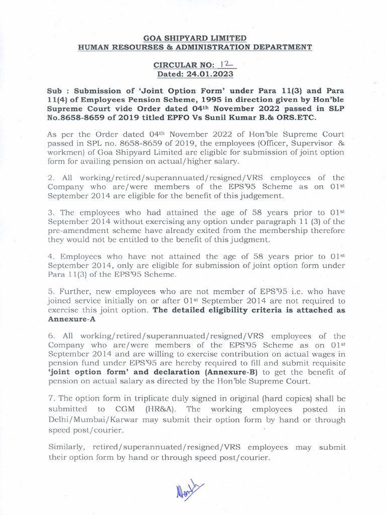 Circular | PDF