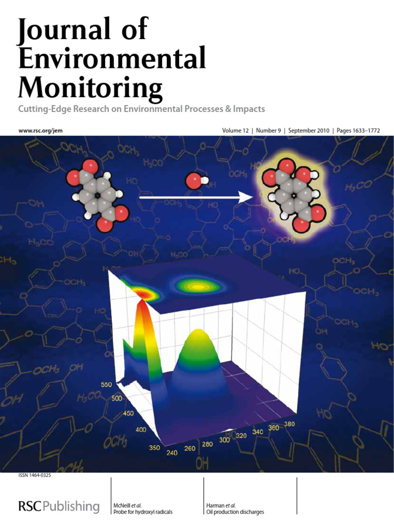 TPA As An OH Radical Probe 1 | PDF | Fluorescence | Photodissociation