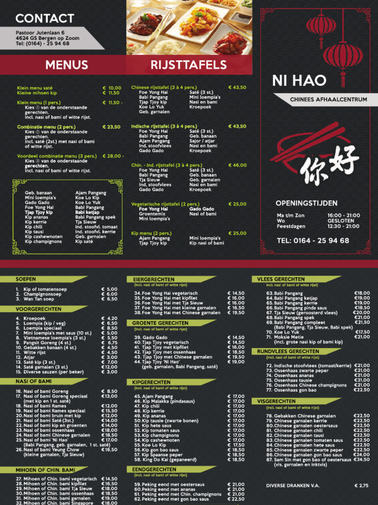 Menu Laag Aantal Calorieen | PDF