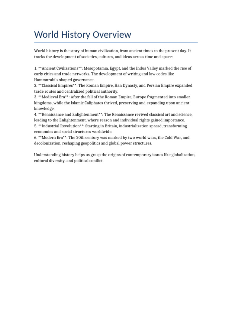 World_History | PDF