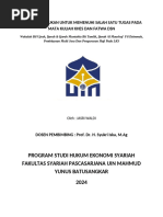 Wakalah Bil Ujrah | PDF