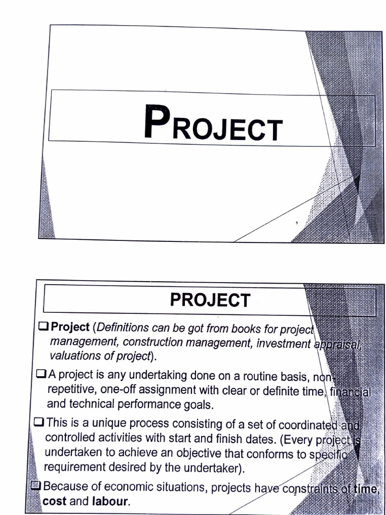 Construction Project Management - Project | PDF | Project Management | Business