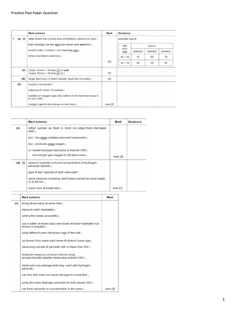 5 Practice Answers | PDF