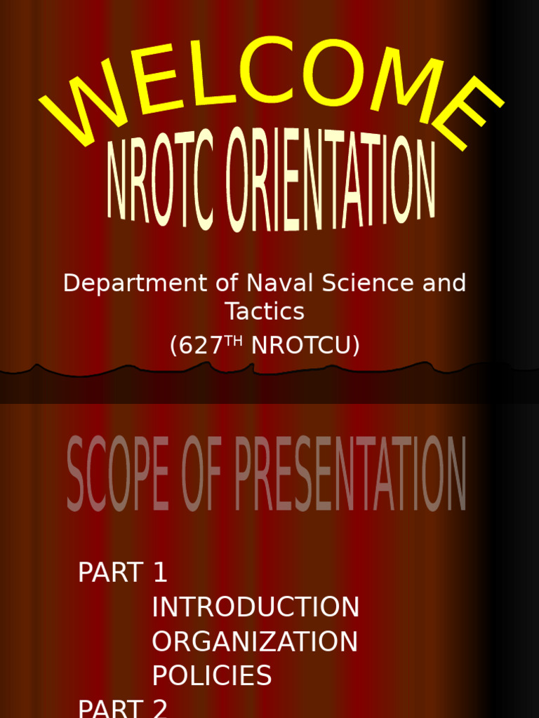 UZ Orientation ROTC MS1 | PDF | Technology & Engineering