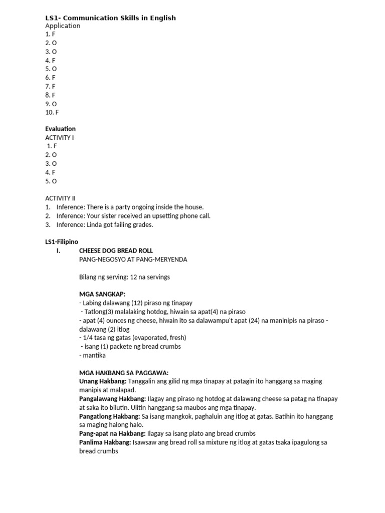 Key Answers-Elem | PDF