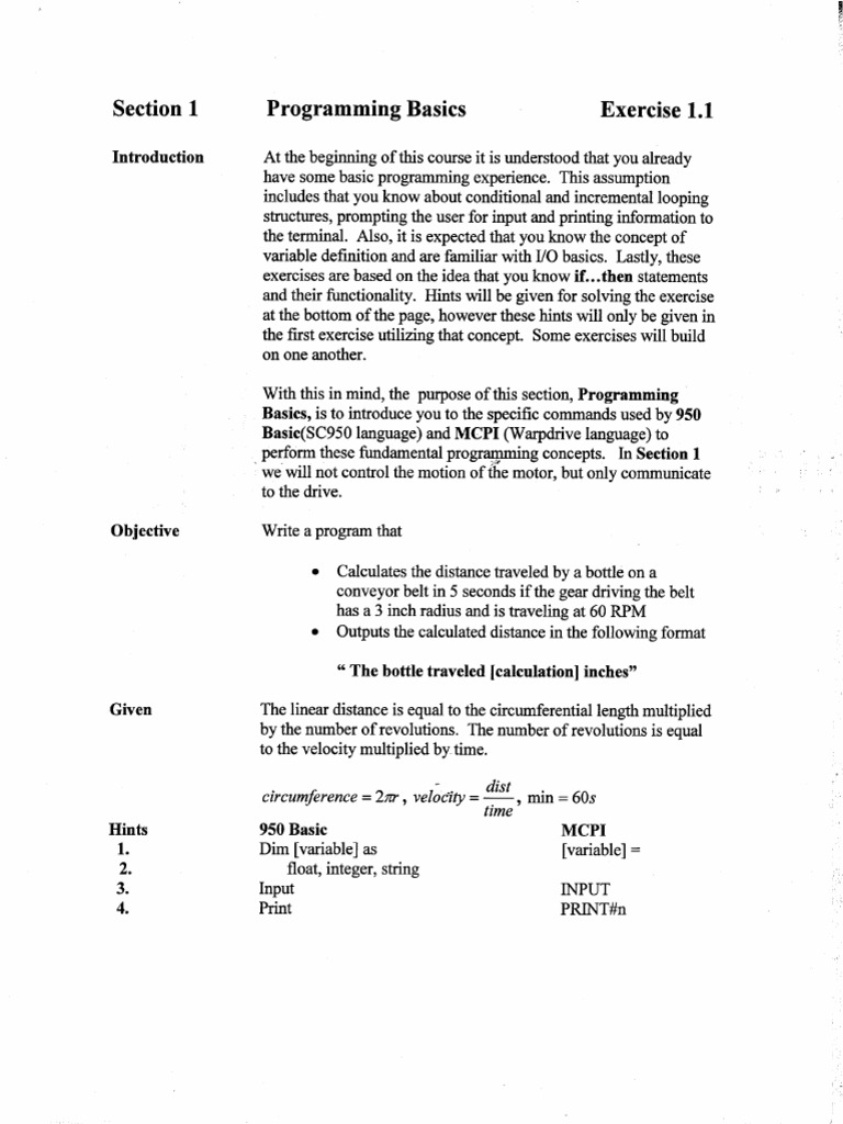 SC950 Programming Instruction | PDF
