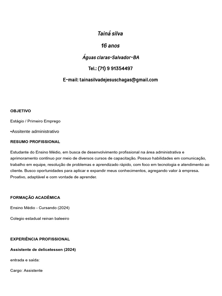 MODELO DE CURRICULO-ADM - Doc - 20241004 - 085922 - 0000 | PDF