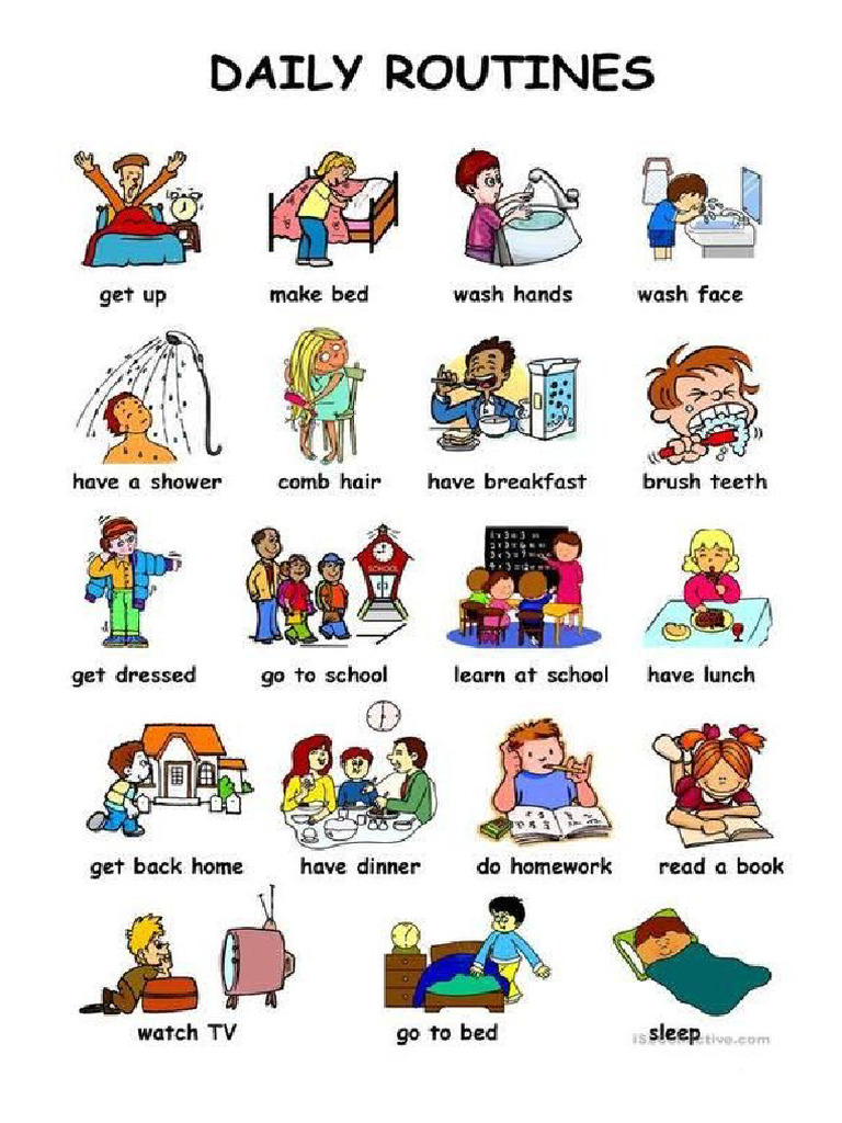 Daily Routines | PDF